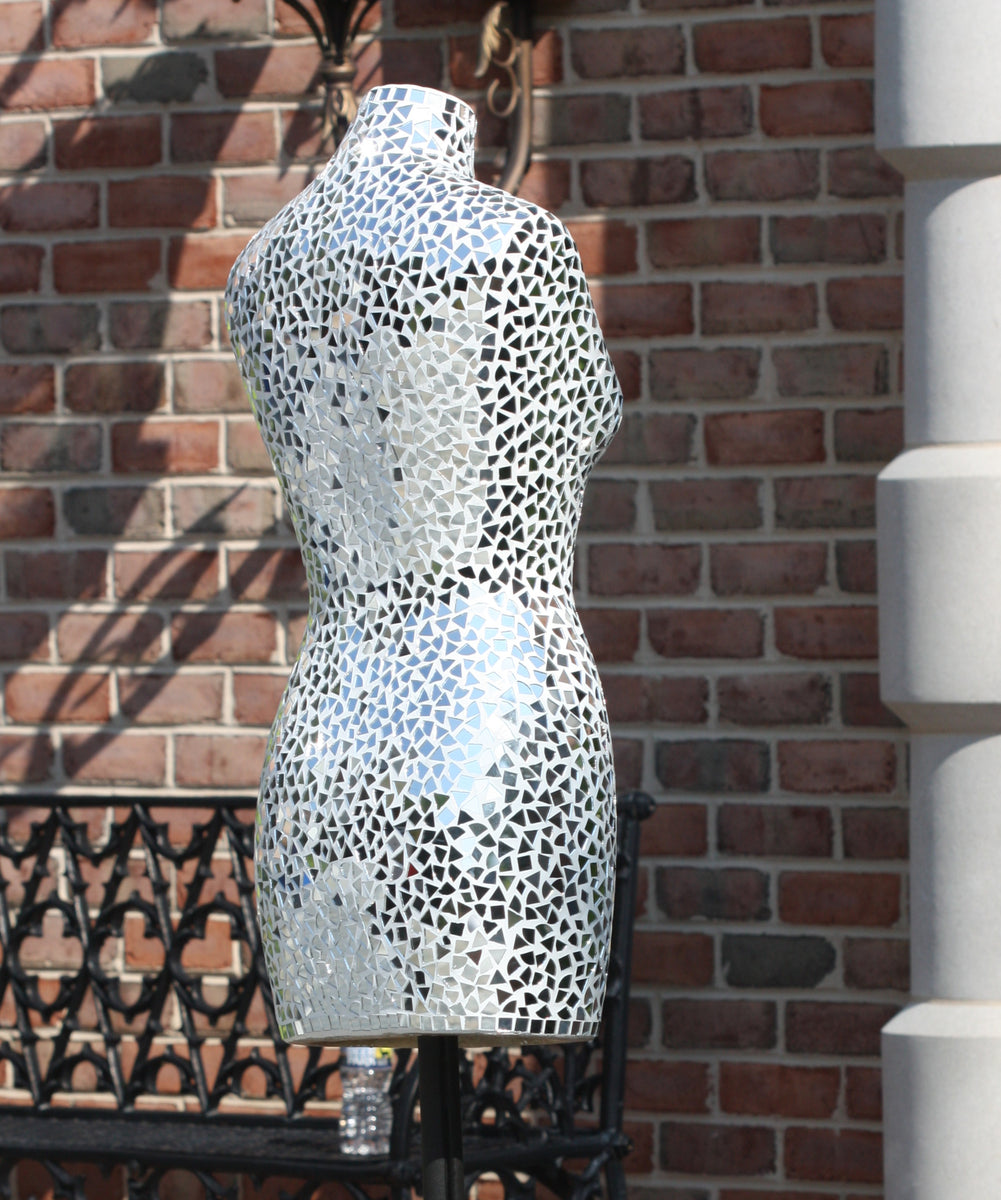 Contemporary Mirrored Mosaic Mannequin – A.B. Levy's
